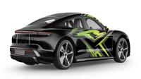 China Green Stripe Digital Print Car Wrap Vinyl Roll 60'' Polymeric PVC Vinyl for sale