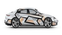 China GMT Printable Vinyl Mecha Style Digital Print Car Wrap Vinyl 160g Polymeric PVC Substitute to MPI 1105 for sale