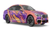 China Purple and pink Streamline Gloss Vinyl Car Wrap Film Roll 1.52*60m Size Multicolor for sale
