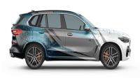 China 1.52*58m Printable Vinyl Three color Spider Grain Pattern 50mic Gloss Car Vinyl Wrap Rolls Substitute to MPI 1105 for sale