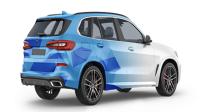 China Block in Two-color Gredient Gloss Vinyl Car Wrap Film Color Changing DIY Design for sale