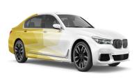 China Two-color Block 2mil 3mil Gloss Vinyl Car Wrap Polymeric PVC Material for sale