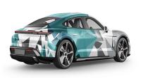 China Printable Vinyl Multi-color Polygon Colorful Autumn Pattern Print Car Wrap Monomeric Material Substitute to MPI 1105 for sale