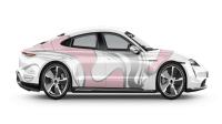 China Pink Lines Monomeric Automotive Vinyl Wrap Rolls ISO SGS Approval for sale