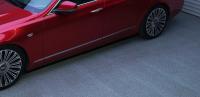 China Glossy Red color-changing Vinyl Car Wrap for sale