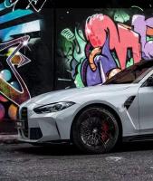 China BMW Glossy Pearl White Printed Car Vinyl Wrap Film for sale