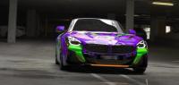 China EVA Poster Customized Automotive Film Wrap 50 Micron Thickness for sale
