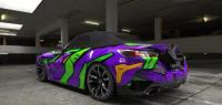 China EVA Poster Customized Automotive Film Wrap 50 Micron Thickness for sale