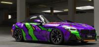 China EVA Poster Customized Automotive Film Wrap 50 Micron Thickness for sale