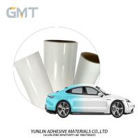 China GMT Printable Vinyl Gredient in Cambridge blue and white Digital Print Polymeric PVC 160g Substitute to MPI 1105 for sale