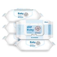 China Runbeier Biodegradable Disinfectant Baby Wipes Non Woven 80pcs for sale
