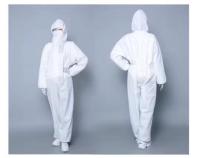 China Economical Disposable Isolation Gown For Hospital / Chemical Industy Anti Virus for sale
