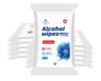 China Bacteriostatic Alcohol Tissue Wipes For Hand Cleaning Non Woven Material for sale