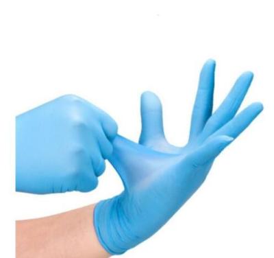 China S/M/L Size Nitrile Examination Gloves Good Isolation Performance / Pvc Medical Gloves for sale