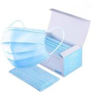 China 3 Ply Disposable Medical Mask Non Woven Fabric Material For Adults for sale