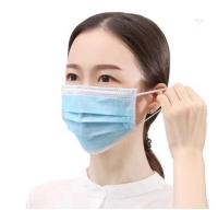 China 17.5*9.5cm Face Mask With Elastic Ear Loop , Non Woven Disposable Mask for sale