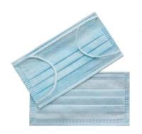 China Three Layers Isolation Face Masks Fliud Resistant 100% Latex Skin Friendly for sale