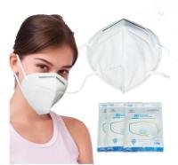 China Eco Friendly FFP2 Dust Mask Breathable With Adjustable Metal Nose Band for sale
