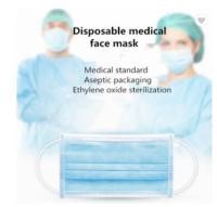 China Fast Shipping Heath Public Hospital Policeman Dust Protective Medical Disposable Mask for sale