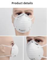 China Adult KN95 Face Mask , Non Woven Fabric Disposable Dust Masks FDA Approved for sale