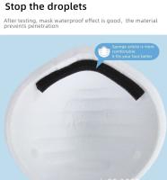 China Adult KN95 Face Mask , Non Woven Fabric Disposable Dust Masks FDA Approved for sale