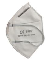 China Folding Type FFP2 Dust Mask FDA CE Certificated Non Toxic Human Design for sale