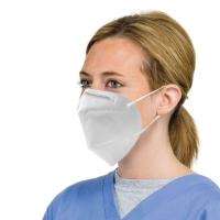 China Folding Type FFP2 Dust Mask FDA CE Certificated Non Toxic Human Design for sale