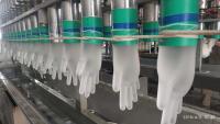 China Latex Free Disposable Vinyl Exam Gloves Non Sterile Medical Grade Embossed Surface for sale