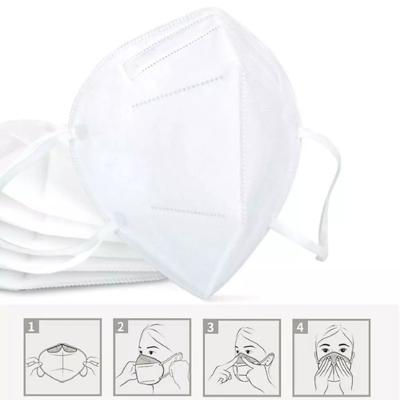 China Custom Anti Pollution Dust Mask For Adults FFP2 N95 KN95 Type CE Certification for sale