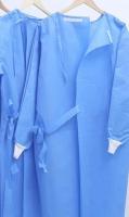 China Bluedisposable Surgical Gown , Hospital Use Non Woven Surgical Gown for sale