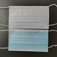 China Light Weight Disposable Protective Mask With Alminium Strip Nose Bar Comfortable for sale