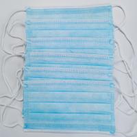 China Light Weight Disposable Protective Mask With Alminium Strip Nose Bar Comfortable for sale