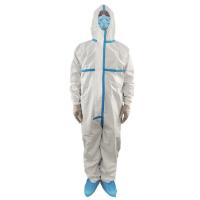 China Customized Disposable Surgical Suit , Non Woven Fabric Composite Medical Isolation Gowns for sale
