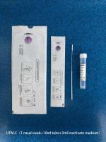 China Transparent PET Disposable VTM UTM Sampling Kit for sale