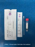 China Transparent PET Disposable VTM UTM Sampling Kit for sale