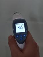 China Adjustable Contactless Forehead Lcd Infrared Thermometer for sale