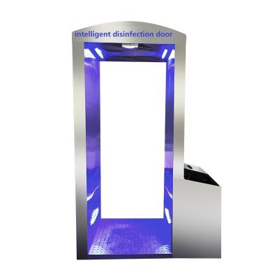 China Stainless Steel Thermometry Disinfection Door System for sale