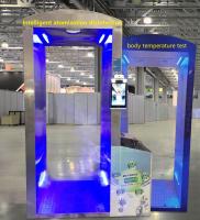 China Stainless Steel Thermometry Disinfection Door System for sale
