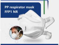 China Breathable Dust Proof Respirator N95 Earloop Mask With Valve for sale