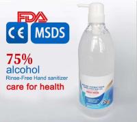 China Rinse Free Moisturizing 1000ml Antiseptic Hand Sanitizer Gel for sale