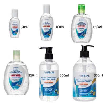 China Hygiene Instant Antibacterial Alcohol Hand Sanitizer Gel for sale