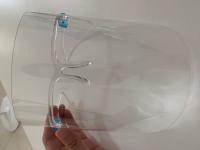 China Anti Fog Protective Medical Sealed PET Isolation Face Shield for sale