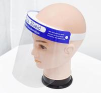 China 33*22cm PET Transparent Anti Fog Surgical Face Shield for sale