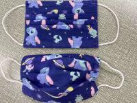 China Disposable Breathable Cartoon Nonwoven 3 Ply Face Mask for sale