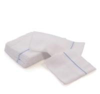 China Natural Cotton Absorbent Gauze Sponge Bleached Medical Sterile Gauze Swab for sale