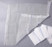 China Surgical Bleached Absorbent Gauze Sponge 12ply Layers for sale