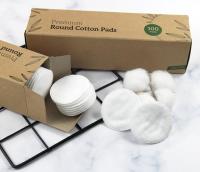 China Absorbent Disposable Facial Remover Cotton Wool Pads For Daily Clean for sale
