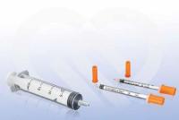 China OEM Disposable Medical Syringe Plastic Luer Lock Syringe With Needle for sale