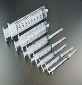 China 1ml 2ml Disposable Medical Syringe Hypodermic Injection Syringe for sale