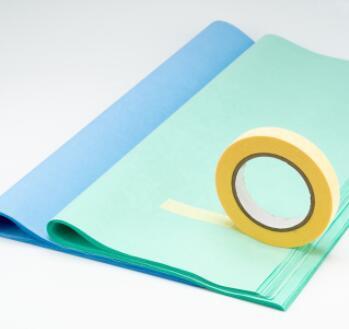 China Surgical Sterilization Autoclave Wrapping Paper Crepe Paper Sheets EN868-2 for sale
